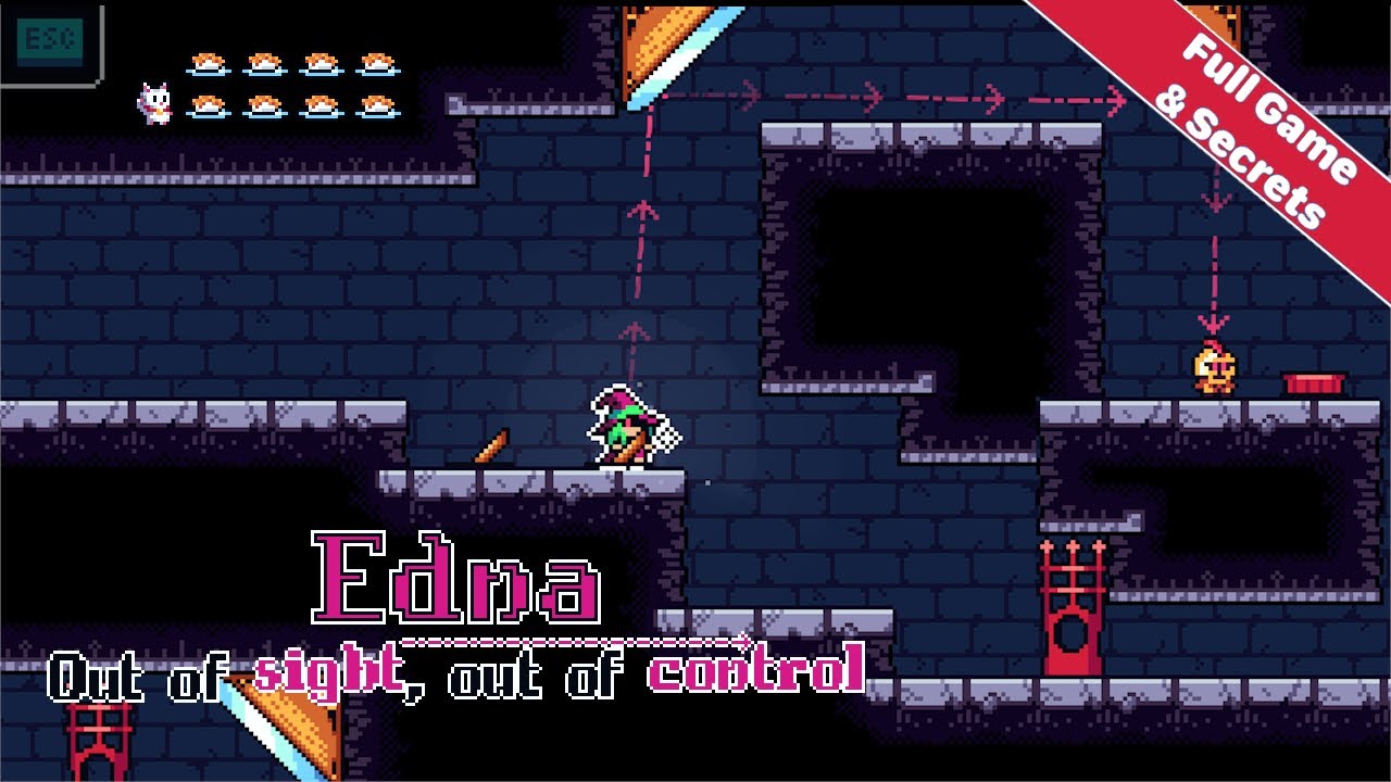 Edna Out of sight, Out of control | Walkthrough | Full Game | kcaze ...