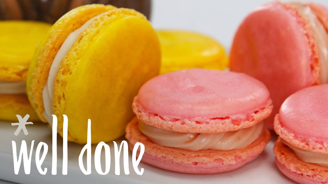 How to Make Easy Macarons | Desserts | Well Done - YouTube