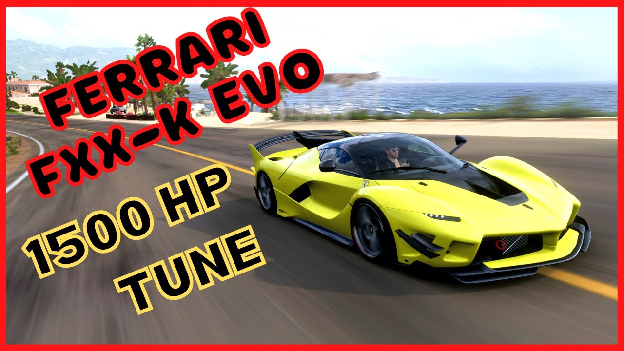Forza Horizon 5: Fastest Ferrari FXX-K EVO Tune | Ferrari FXX-K EVO Top ...