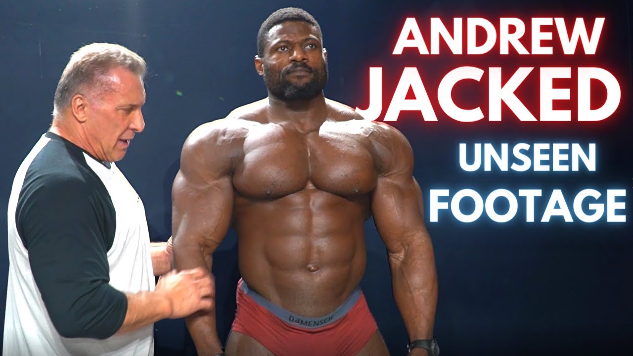 Andrew Jacked Posing with Milos Sarcev & Flex Wheeler | Regan Grimes ...