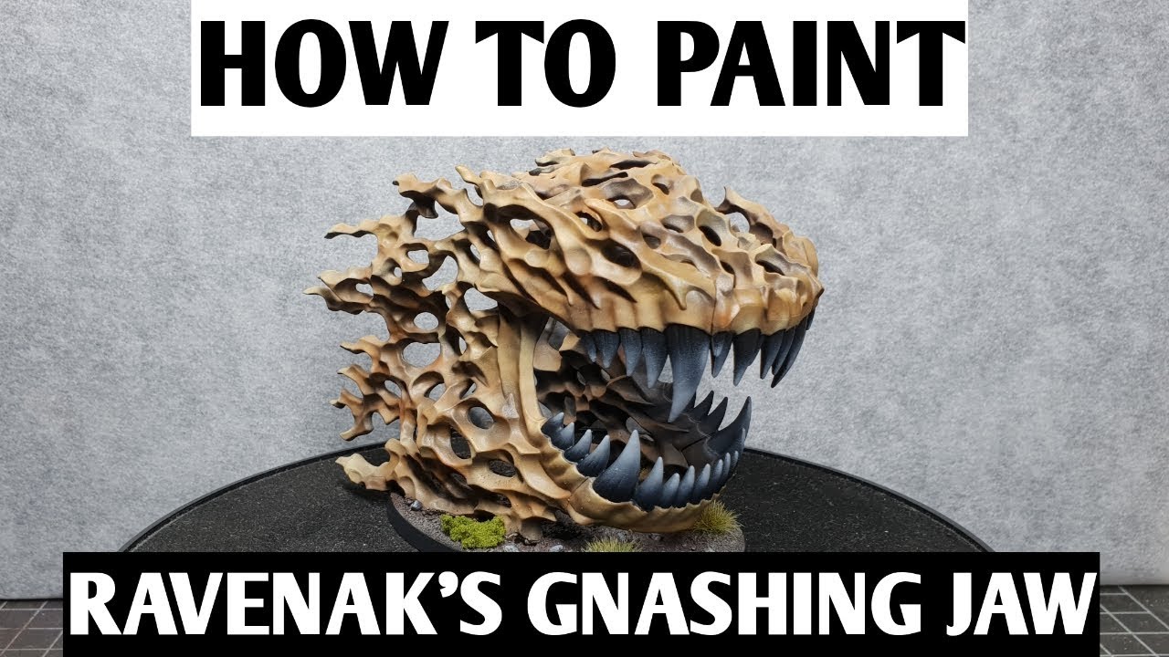 How to paint Ravenaks Gnashing Jaws - YouTube