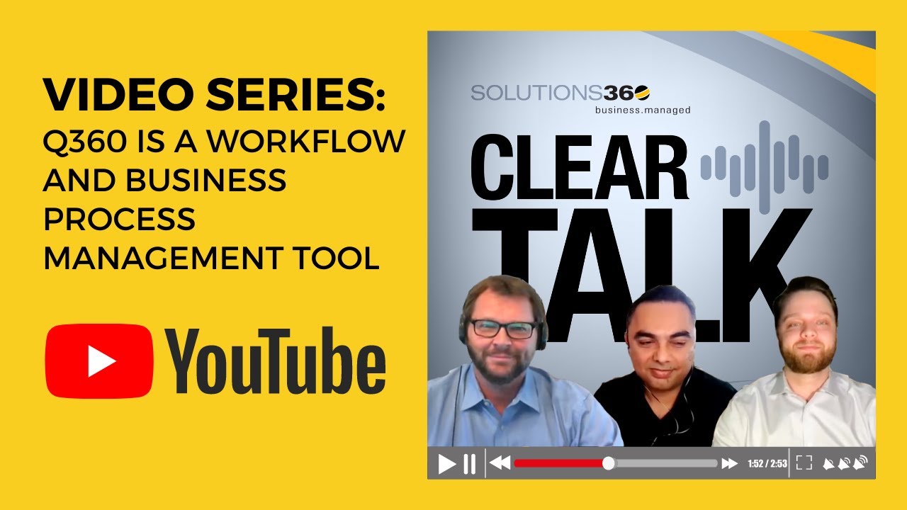 Q360 is a Workflow and Business Process Management Tool - YouTube