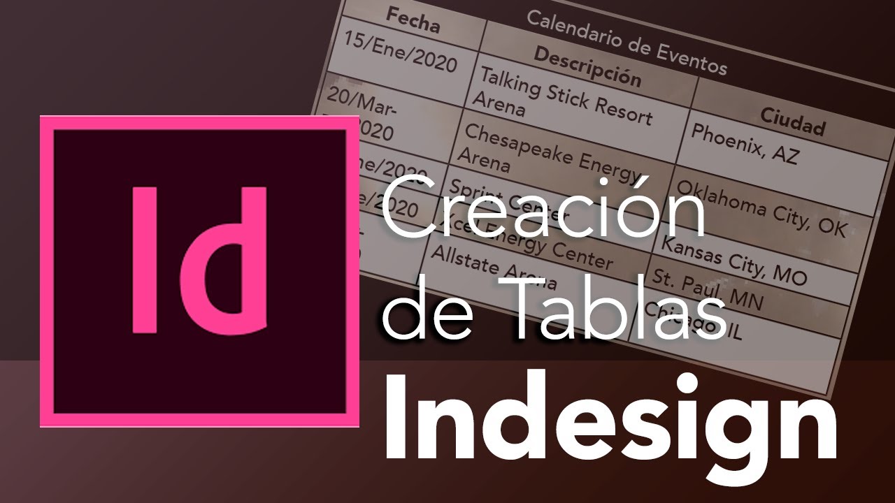 Como Crear Tablas En Indesign 2020 YouTube como-crear-tablas-en-indesign-2020-youtube