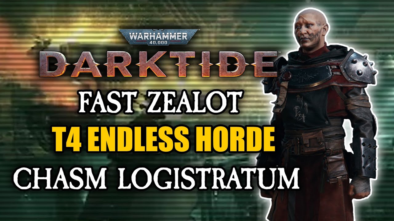 T4 ENDLESS HORDE CHASM MAP Fast Zealot Gameplay | WARHAMMER 40,000 ...