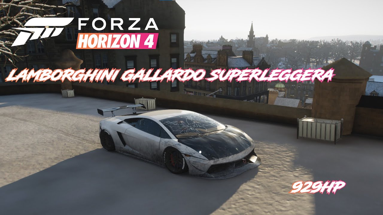 FORZA HORIZON 4-LAMBORGHINI GALLARDO SUPERLEGGERA (929HP)!!!! - YouTube