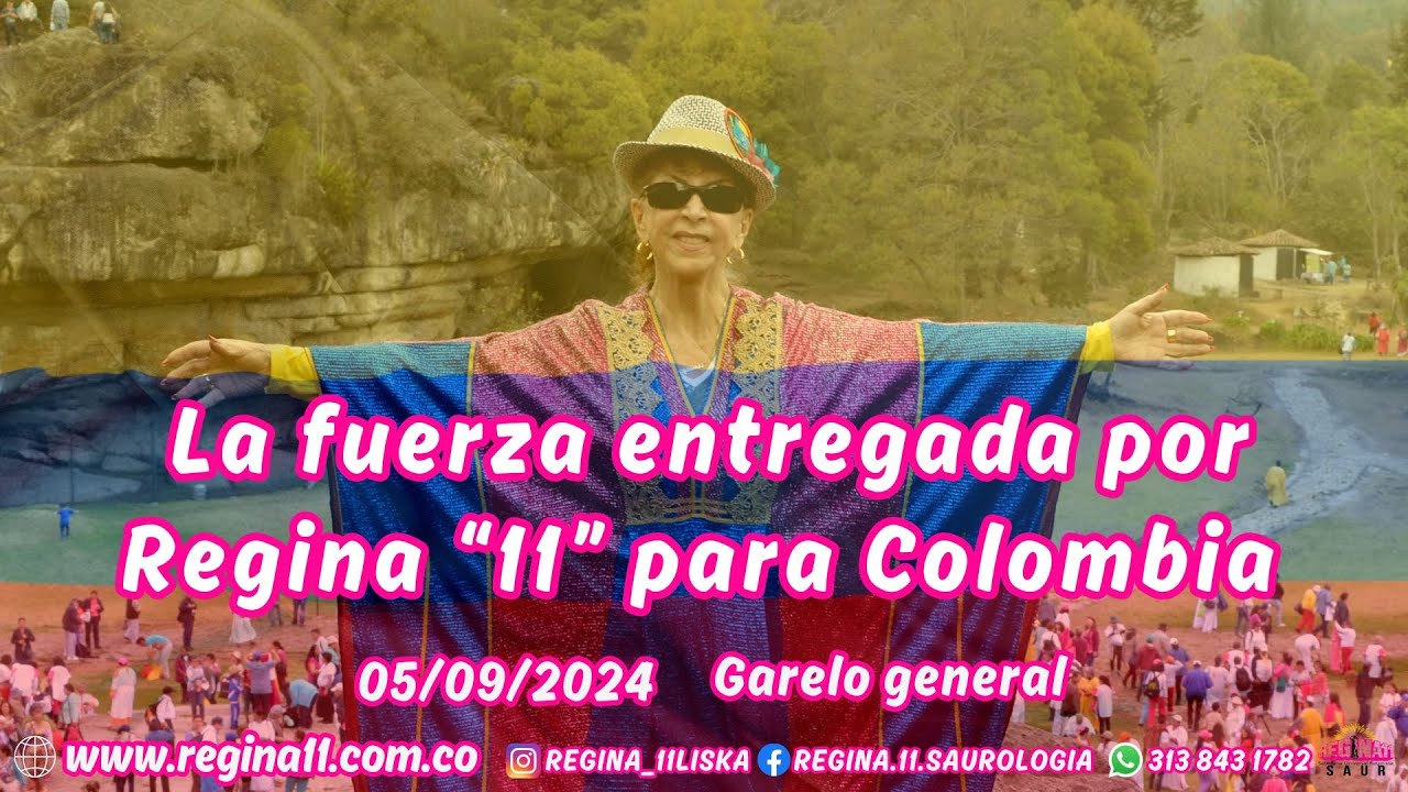 La fuerza entregada por Regina “11” para Colombia - Regina "11" - 05/09 ...