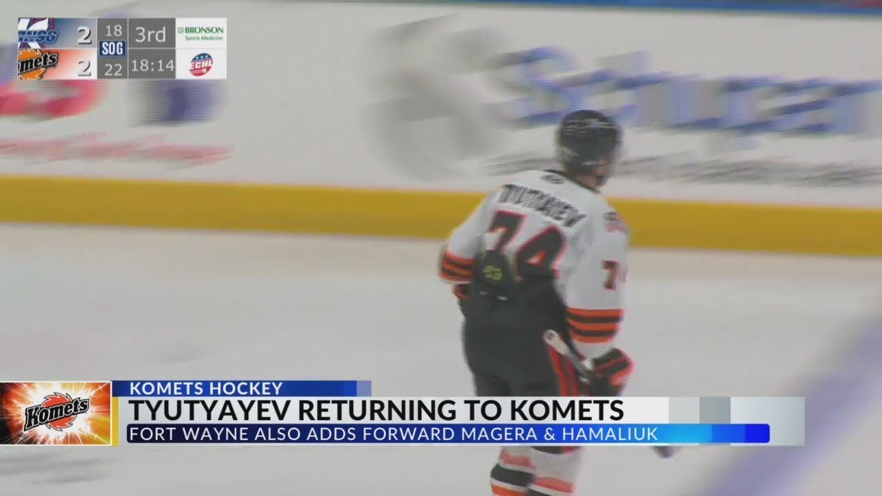 Komets re-sign forward Kirill Tyutyayev, add forwards Austin Magera and ...