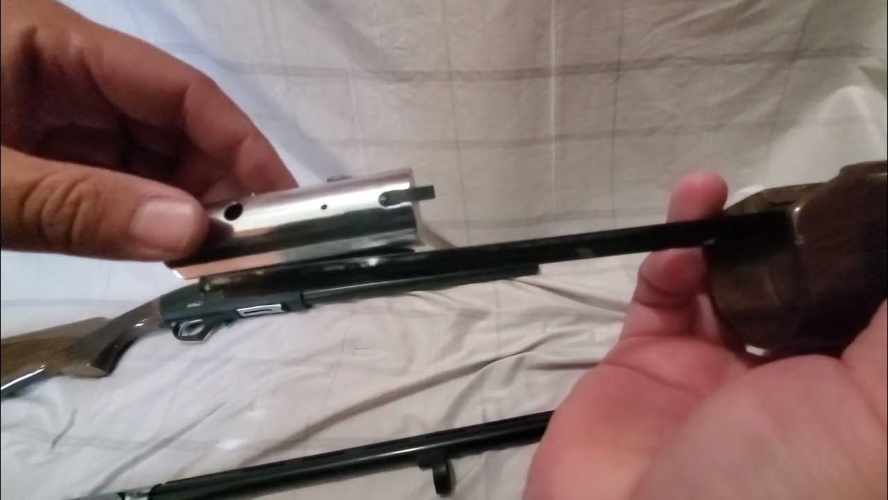 TriStar Cobra 12ga Pump quick disassembly and assembly - YouTube