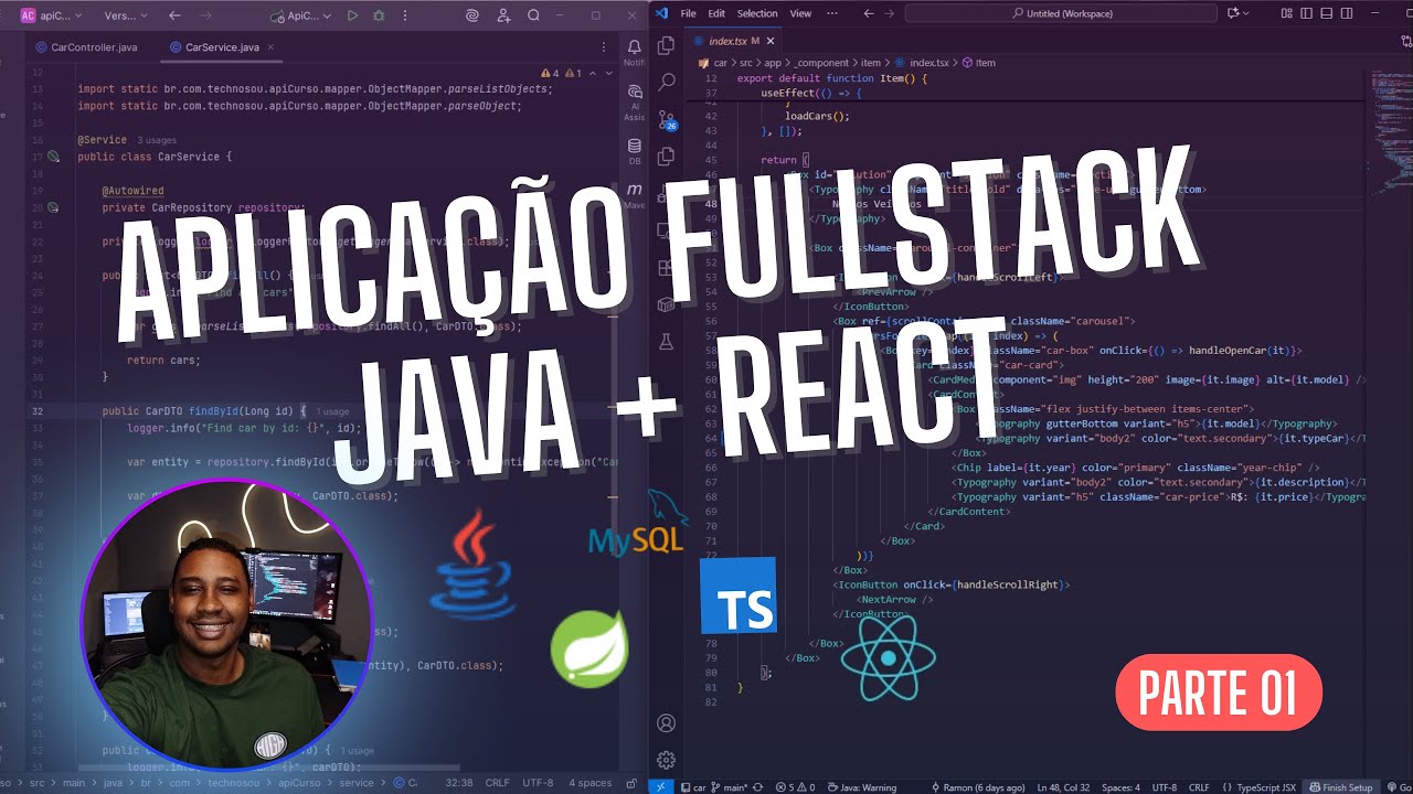 Desenvolvendo Aplicação Fullstack - Java, Spring Boot e React - Parte ...
