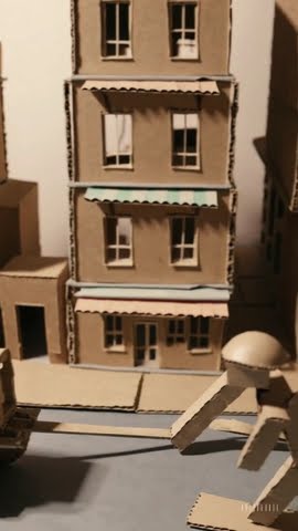 🚚 Cement Mixer Adventure in a Cardboard Construction Site! - Cardboard ...