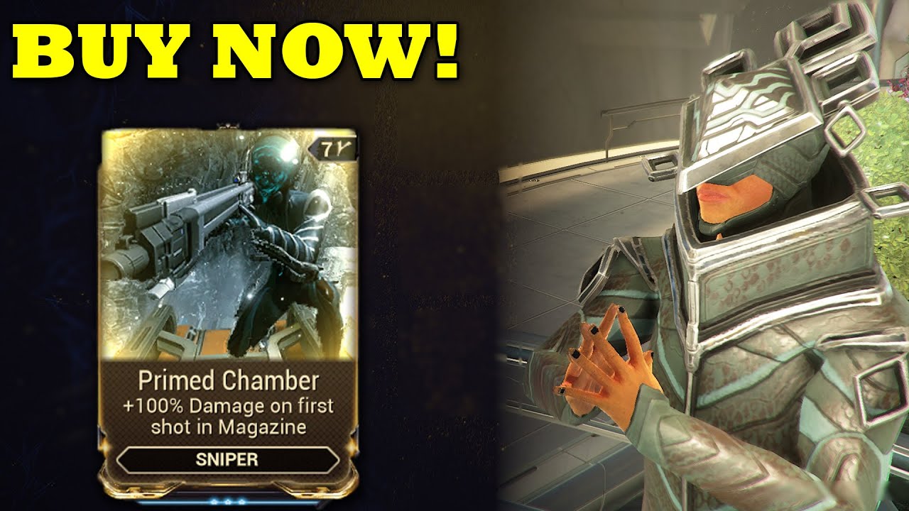 Baro Brought Primed Chamber! Buy The Rarest Primed Warframe Mod Now ...