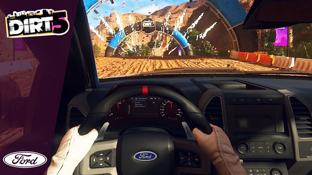 Dirt 5 - Ford F-150 Raptor | Cockpit View | Tinghir, Marocco | Morning ...