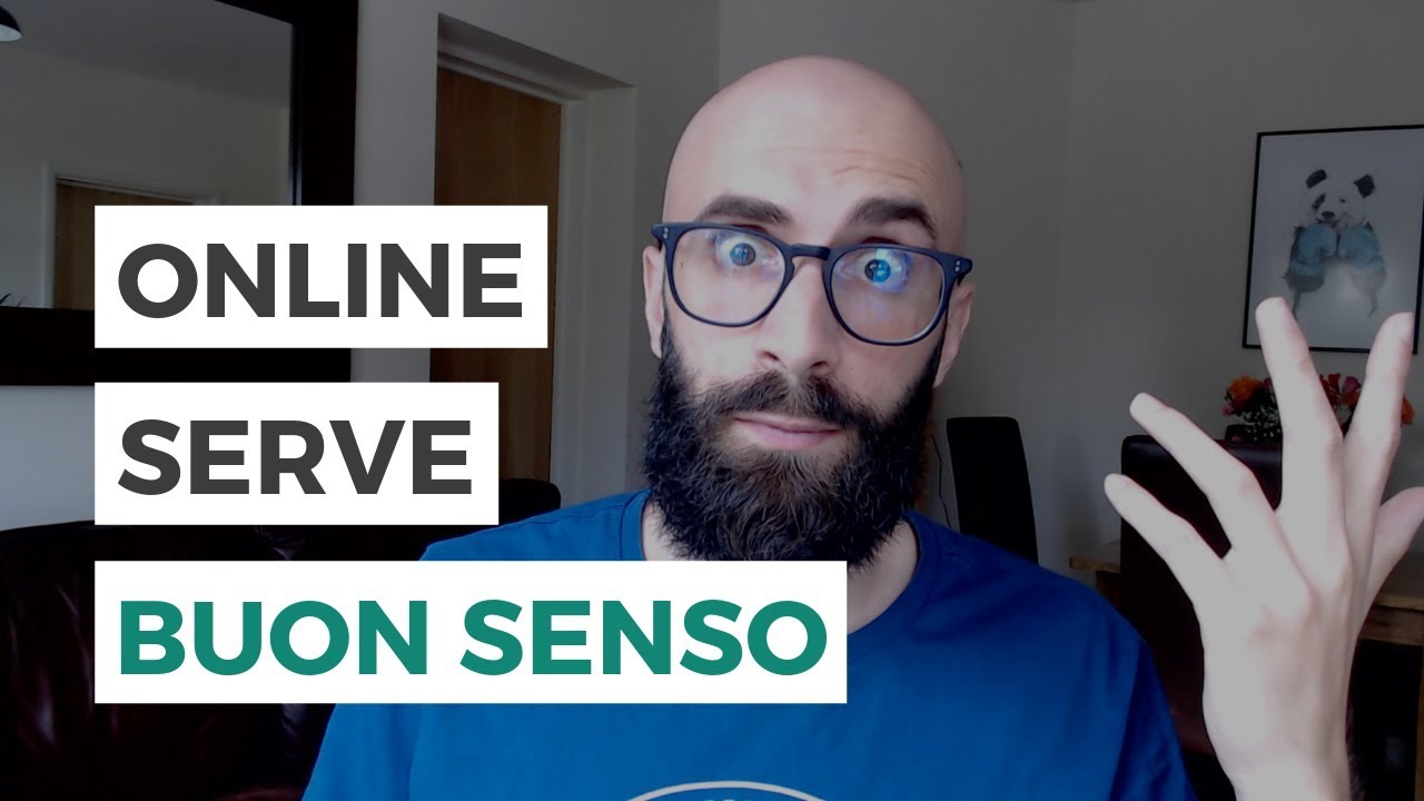 COME ALLENARE IL BUON SENSO (ONLINE E NON SOLO) - YouTube