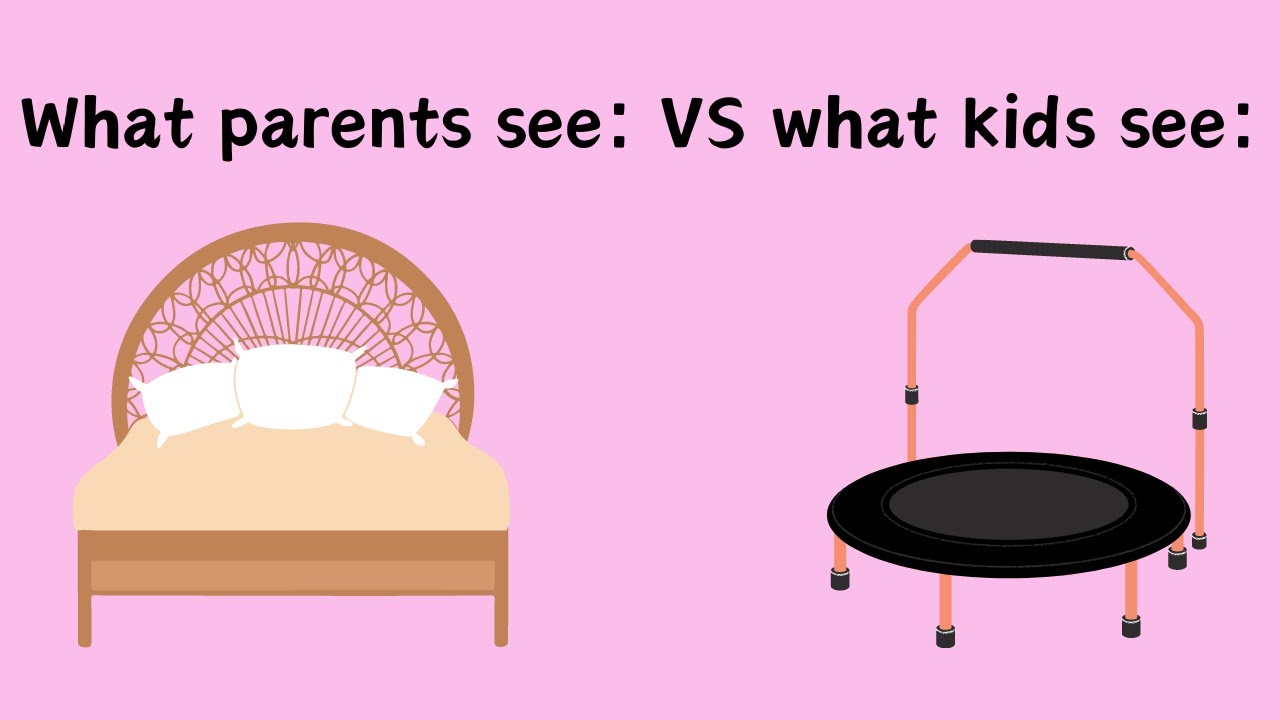 What parents see VS what kids see - YouTube