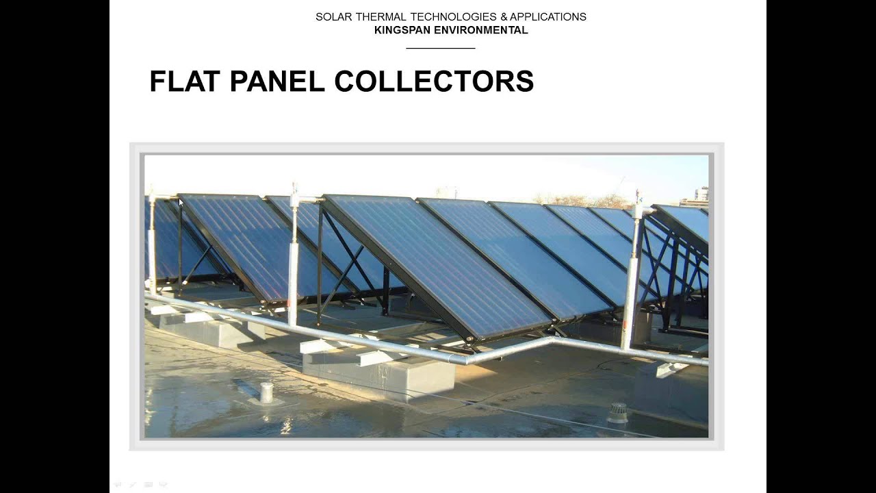 Solar Thermal Technology Design and Applications - YouTube