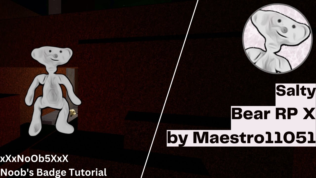 How To Get The "Salty" Badge In Bear RP X | Bear Roleplay Roblox ...