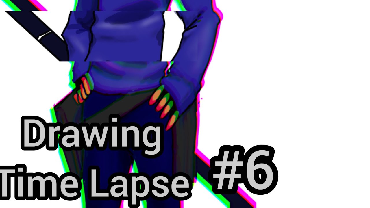 Drawing Time Lapse#6 celebrating 40 subs - YouTube