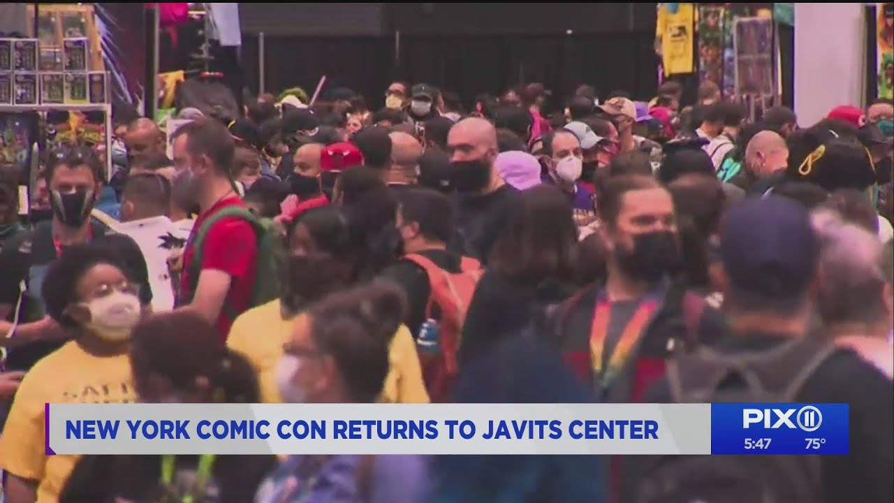 New York Comic Con takes over Javits Center - YouTube