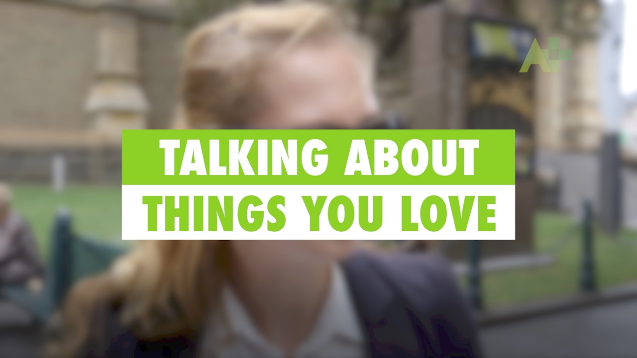 Learn English: Talking about things you love - Australia Plus - YouTube
