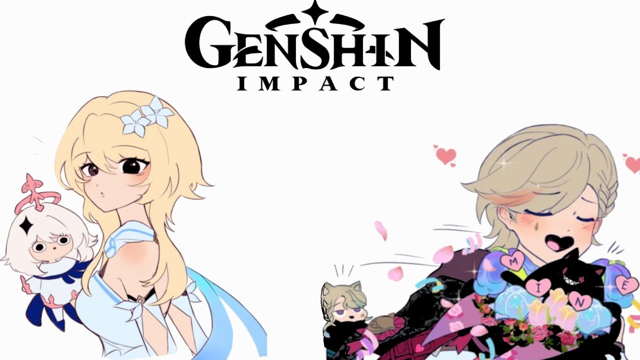 Be Mine, Lumine (Genshin Impact Comic Dub) - YouTube