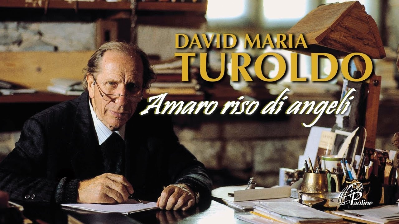 David Maria Turoldo - Amaro riso di angeli - YouTube