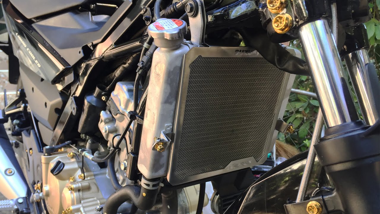 Installing SGP Radiator Cover to my Raider 150 Fi - YouTube