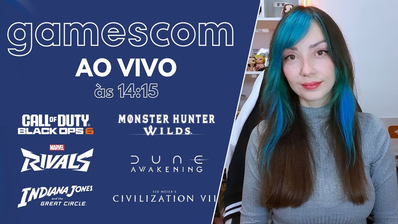 GAMESCOM 2024 | Cobertura do Evento AO VIVO! - YouTube