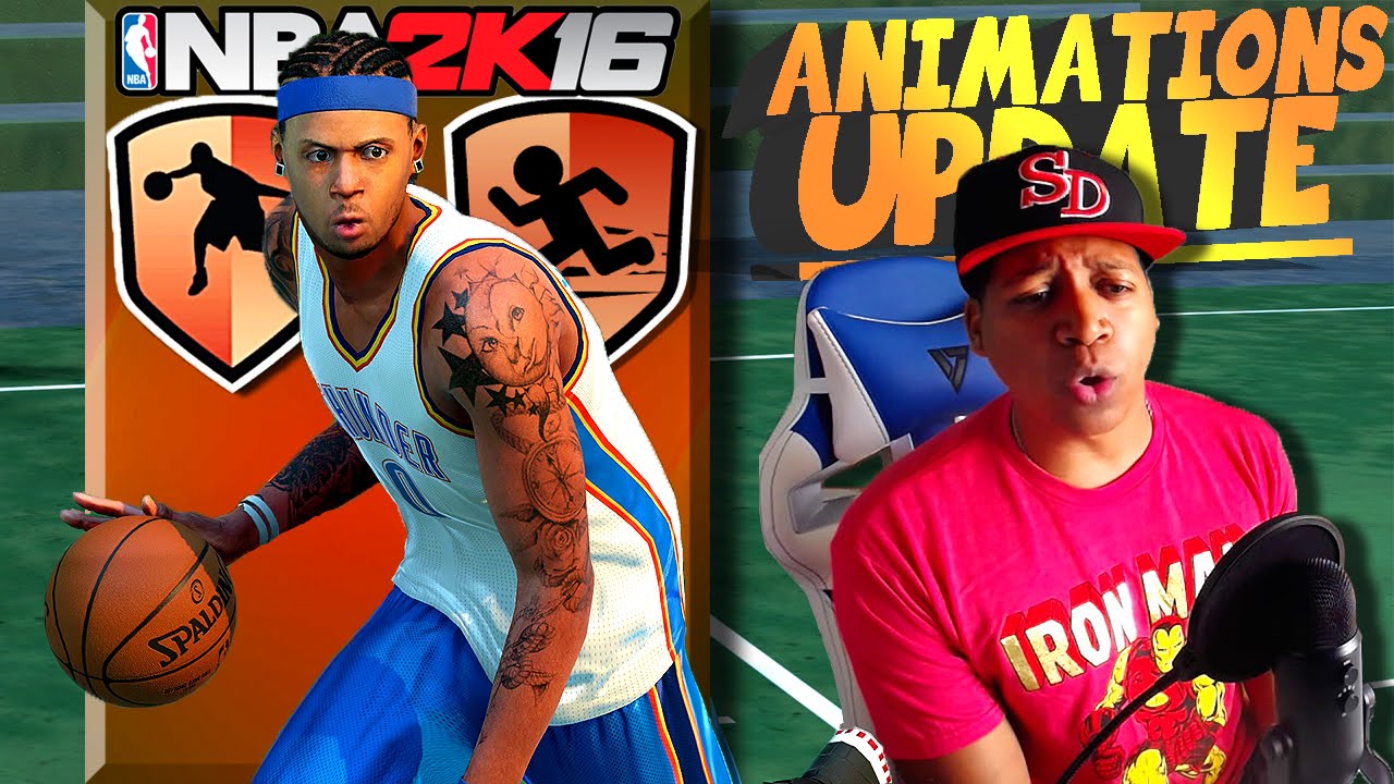 ANIMATIONS UPDATE NBA 2K16 - My Best Ankle Breaker Dribbles, Jump Shot ...