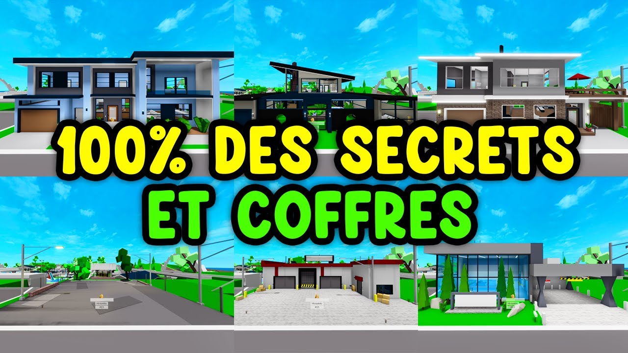 LES SECRETS ET LES COFFRES DE TOUTES LES MAISONS SUR BROOKHAVEN ROBLOX ...