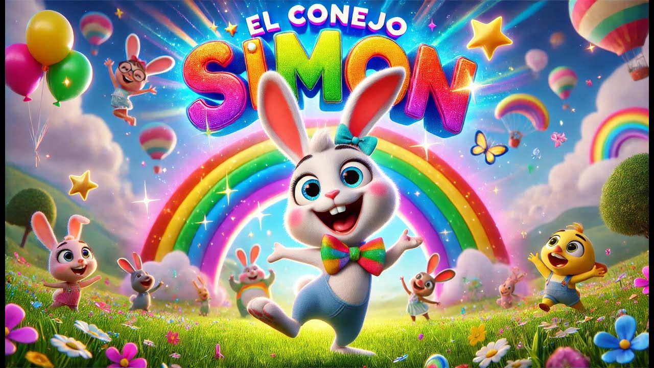 🐰🌱 ¡El Conejo SIMÓN! 🌱🐰 - Canción Infantil | Vamos a cantar (Videoclip ...