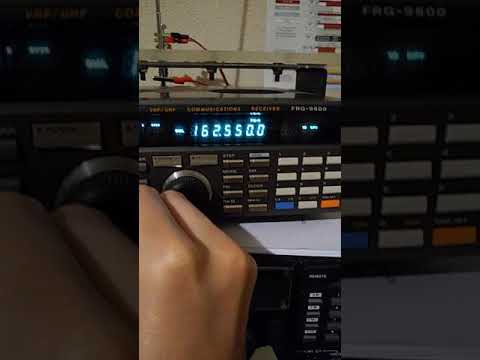 Yaesu FRG-9600 - YouTube