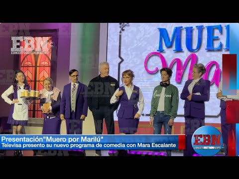 Televisa presento el programa de comedia "MUERO POR MARILÚ" ☠️📺 ...