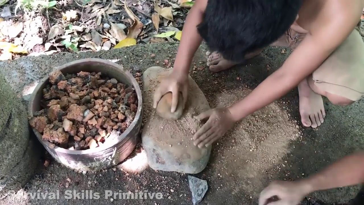Primitive Technology Building furnace and casting knife copper ...