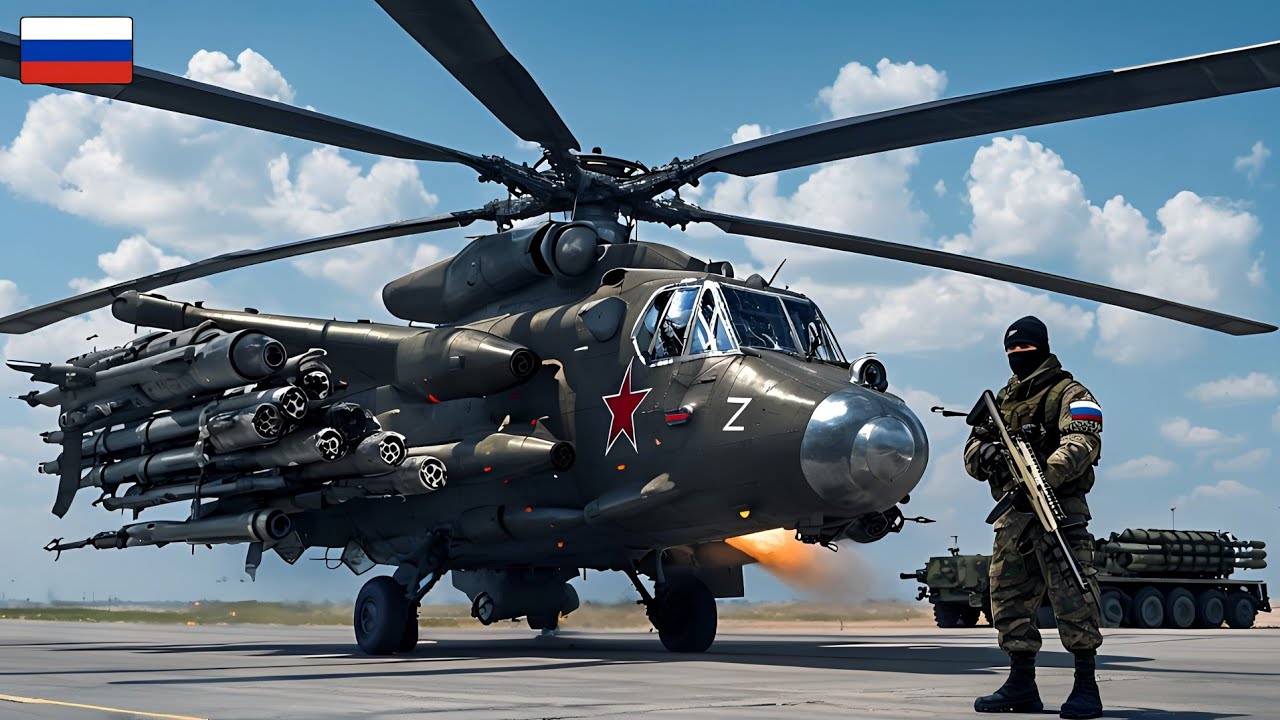 Today! Russia deploys its deadliest helicopters to destroy British and ...