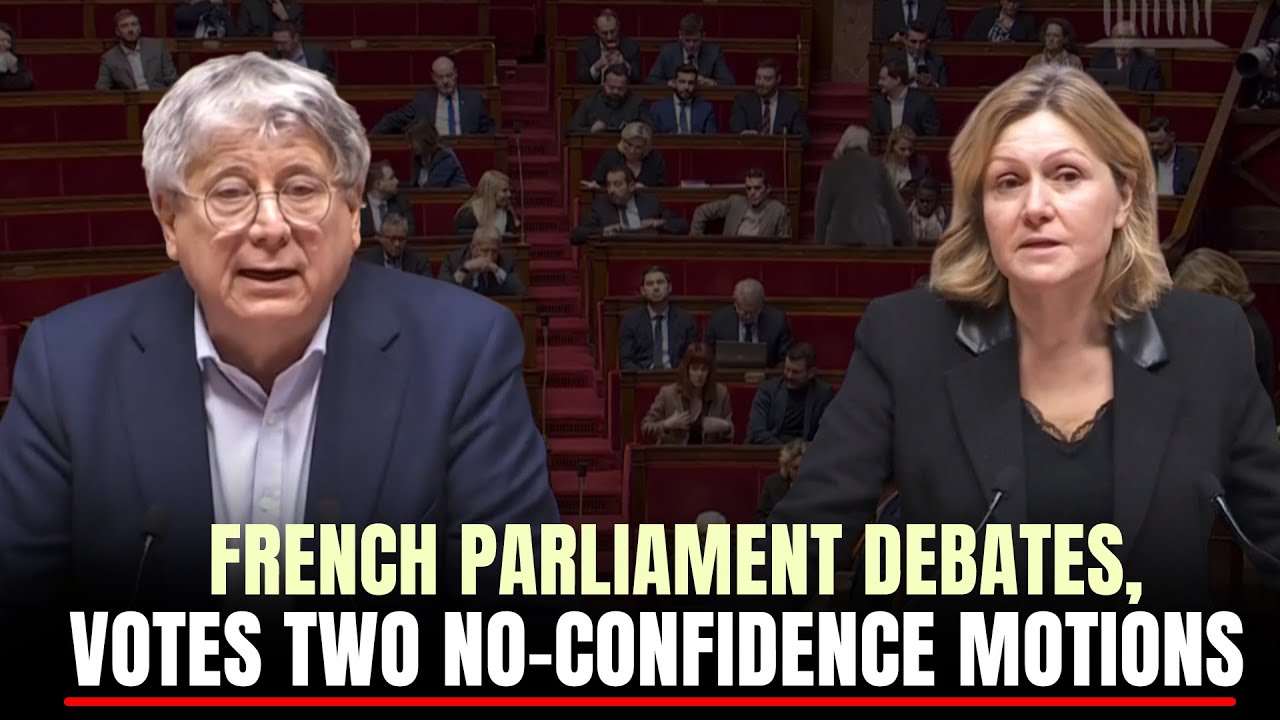 LIVE: French parliament debates, votes two no-confidence motions ...