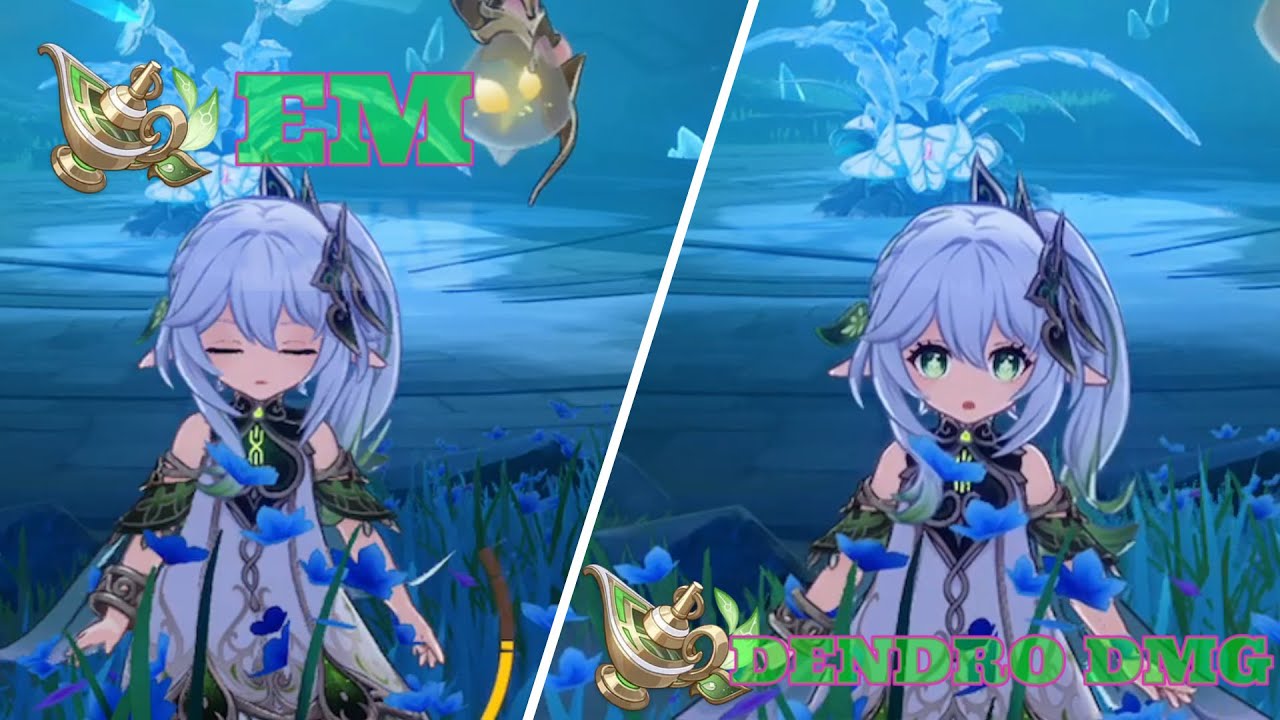 Nahida EM Build vs Bono DENDRO Build!! ¿La mejor compilación F2P para ...