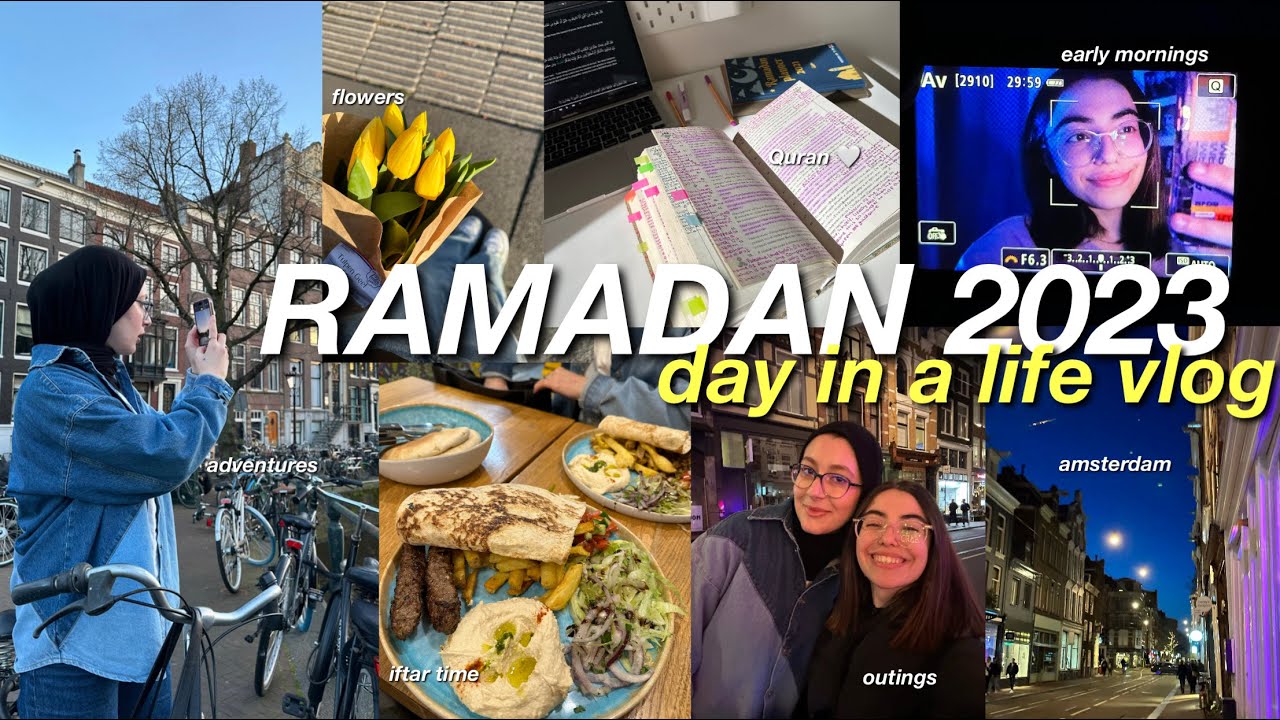 Ramadan Vlog: day in a life + going out for Iftar! 2023 - YouTube