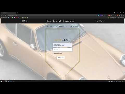 Rent A Car Project With Web API and Angular 11 - YouTube
