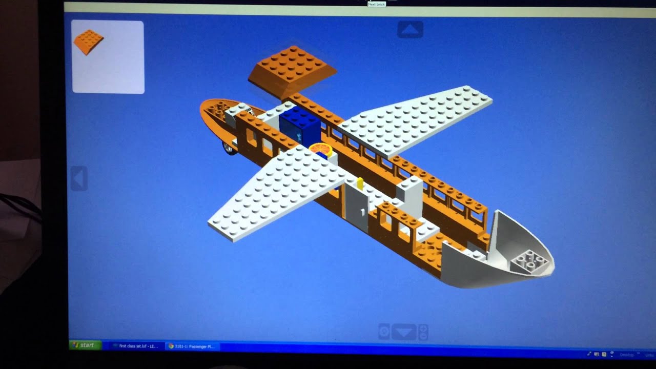 How to build a lego first class plane - YouTube