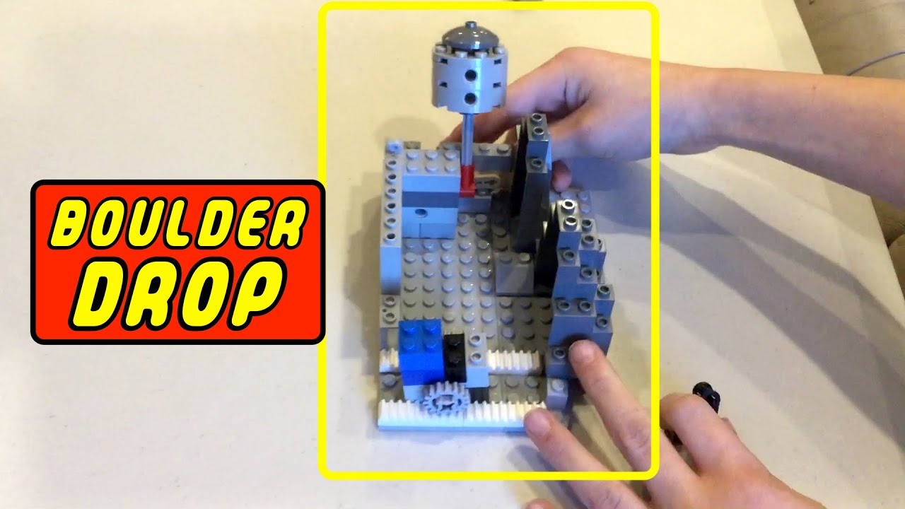 Working Lego boulder drop tutorial with Stevie - YouTube