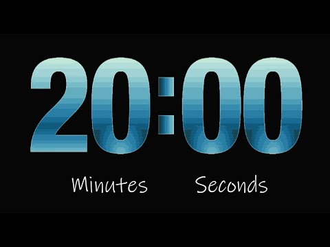 20 Minutes Timer - YouTube