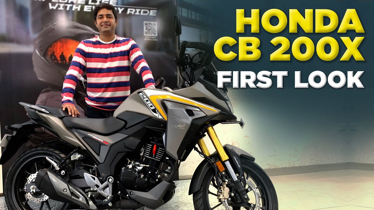 Honda CB 200X | Xpulse rival is here! | Walkaround in Hindi | Times ...