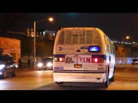 MTA New York City Bus 1998 Nova Bus RTS-06 4900 On The Q5 @ Archer ...