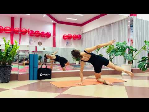 Morning Stretch for Beginners, Yoga in Pantyhose