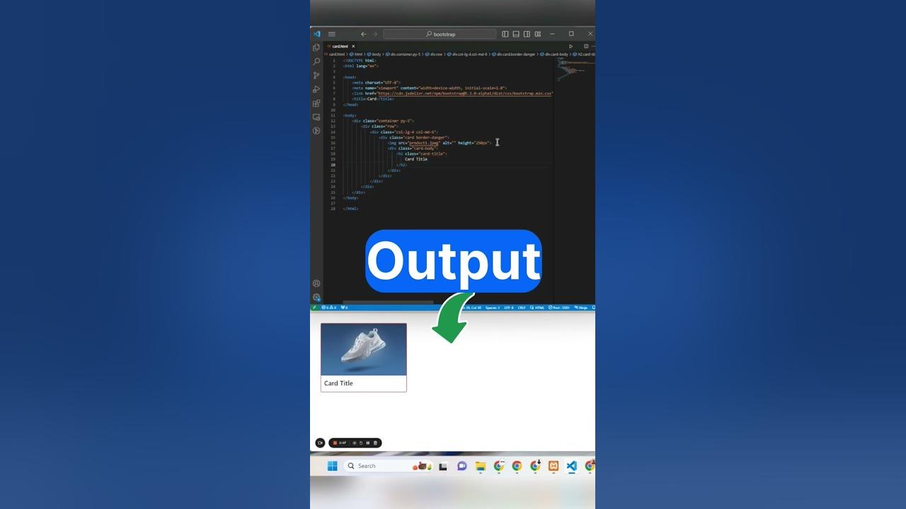 Create Responsive Cards Using Bootstrap Css Webdevelop Webdesign Bootstrap Youtube