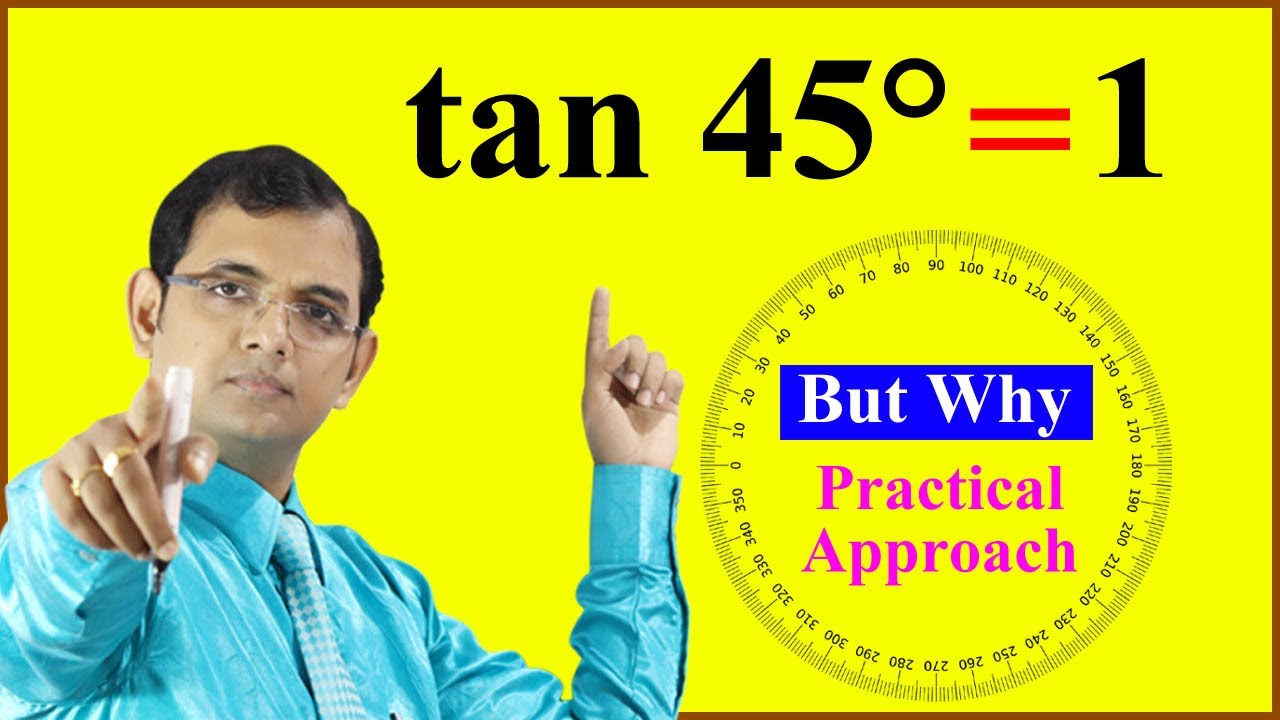 Tan 45 1 Why How Trigonometry How To Find The Value Of Tan Tan 45 1 Why How Trigonometry How To Find The Value Of Tan
