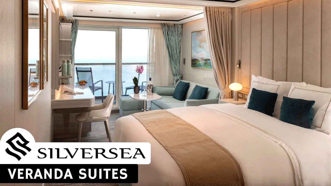 Silver Nova | Veranda Suite Categories Walkthrough Tour & Review | Silversea Cruises | 4K | 2024 ...