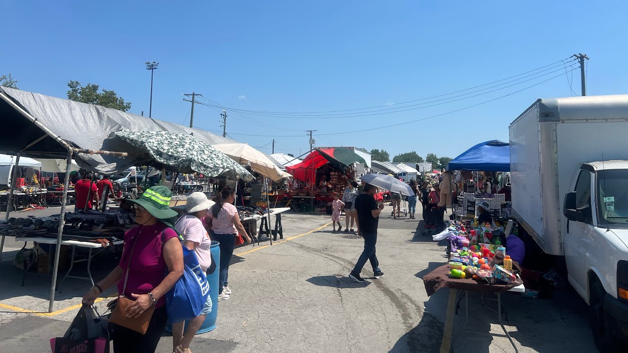 Seguimos en la Flea Market de Chicago, más conocida como la pulga - YouTube