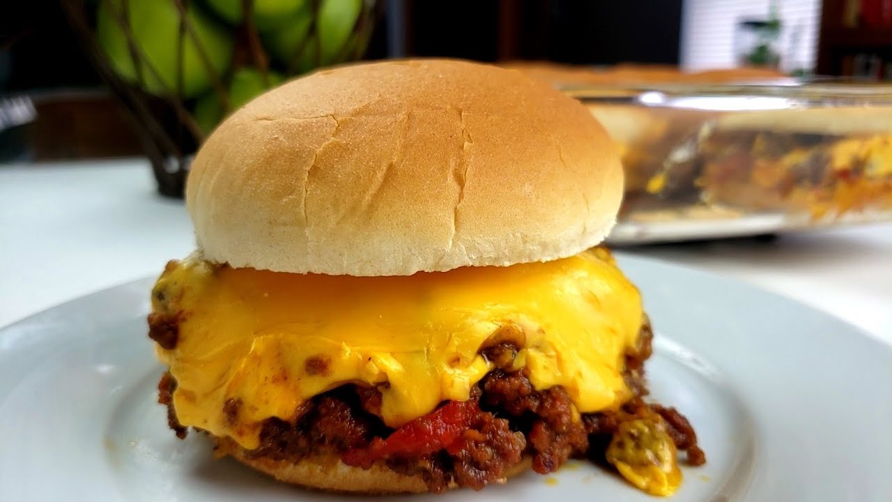 Cheesy Ground Beef Bbq Recipe Youtube