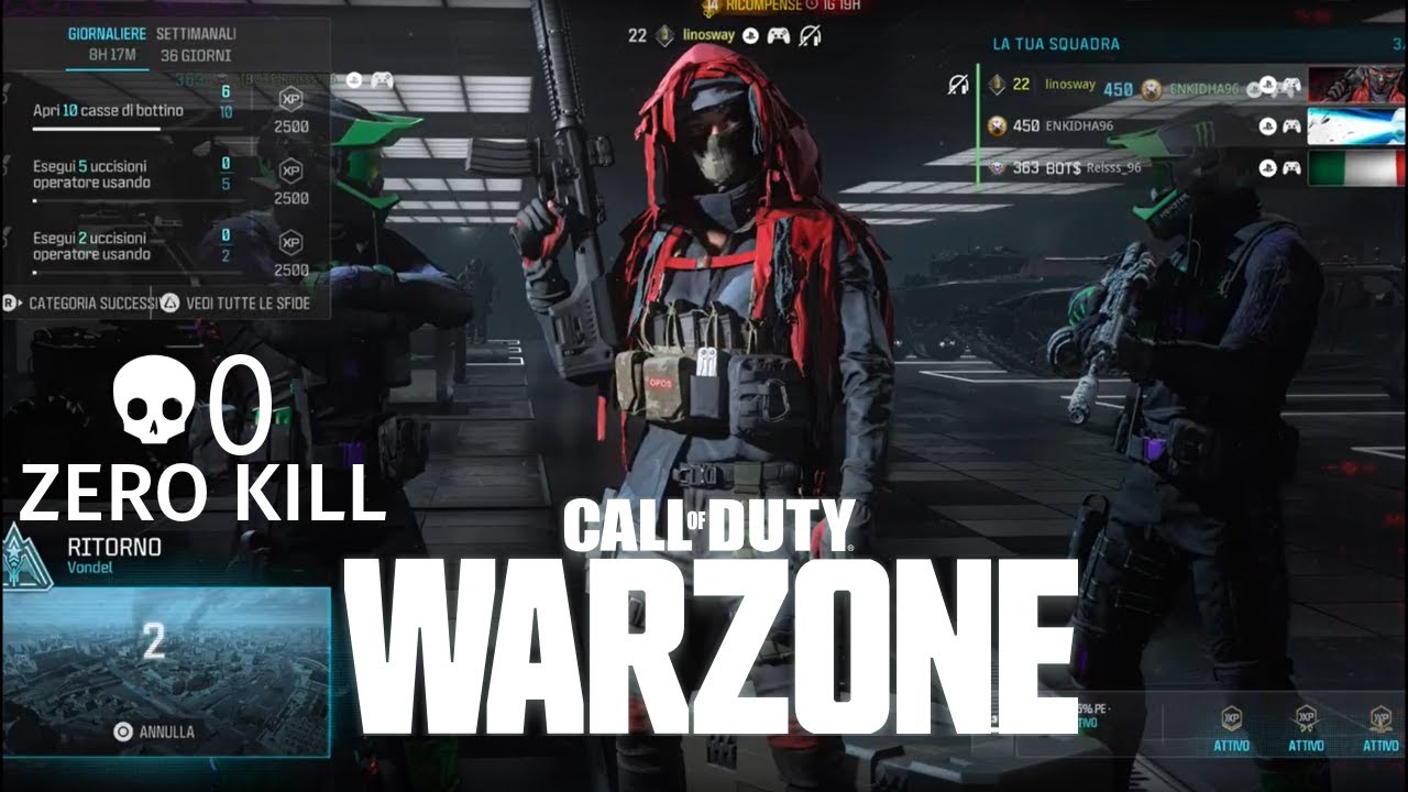 WARZONE/RITORNO/VINCO CON ZERO KILL - YouTube